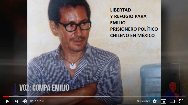 Campaña de solidaridad con el revolucionario chileno Raúl Escobar ...
