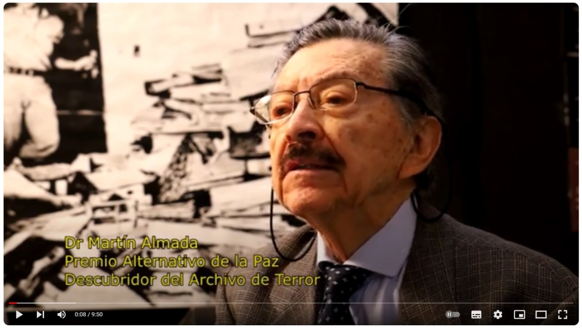 Martín Almada: La Operación Cóndor y la lucha contra el olvido | www ...