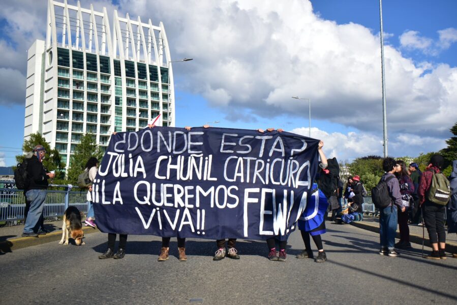Chile. Caso Julia Chuñil: “Si me pasa algo, ustedes ya saben quién fue ...