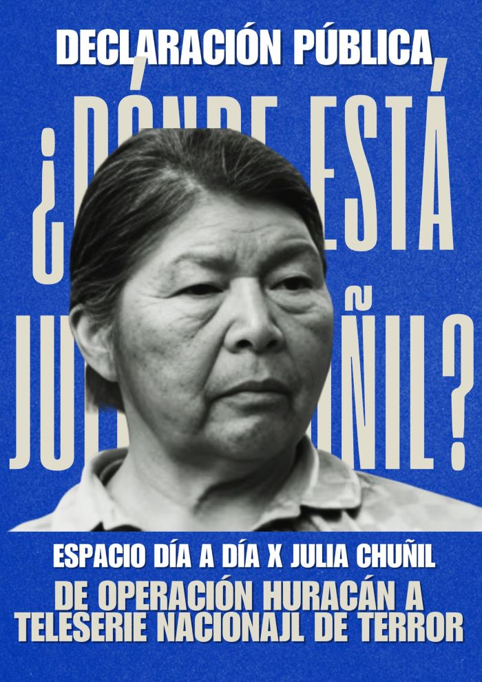Chile. 74 organizaciones por justicia y verdad para Julia Chuñil y ...